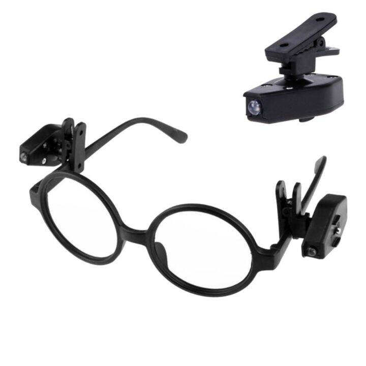 5210A 2Pcs มินิมินิ ปรับได้ปรับได้ สากลสากลสากล แบบพกพาได้ โคมไฟอ่านหนังสือแว่นตา โคมไฟคลิปหนีบ ...