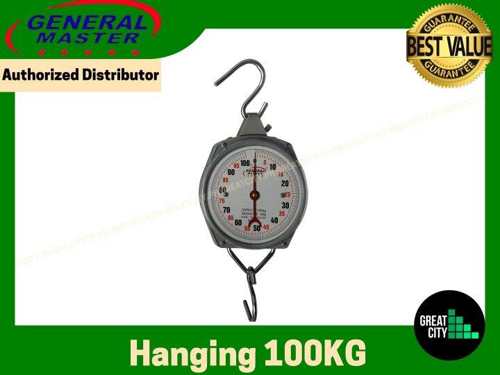 General Master ORIGINAL Hanging Scale 100KG | Lazada PH