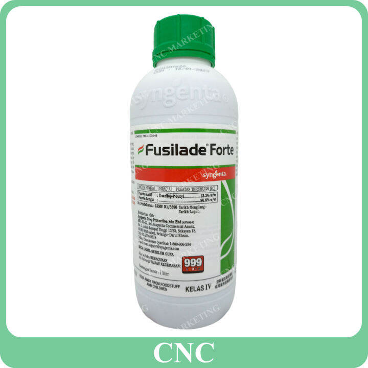 1L Fusilade Forte ACM Syngenta Fluazifop-P-butyl 13.2% Herbicide Weeds ...