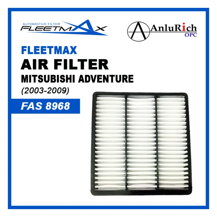 Fleetmax Air Filter for Mitsubishi Adventure 2003-2009 (FAS 8968 ...