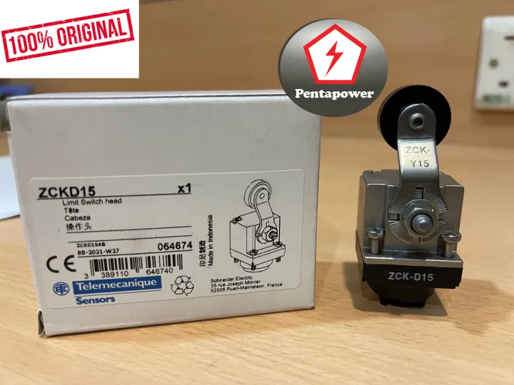 SCHNEIDER ZCKD15 Limit switch head, Limit switches XC Standard, ZCKD ...
