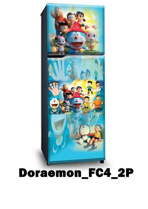 Stiker 2 pintu motif doraemon | Lazada Indonesia
