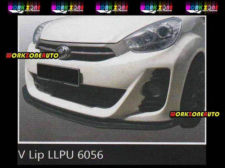 LLPU6056 Perodua Myvi 2013 Extreme 1.5 PU Front V-Lip Body kit Bodykit ...