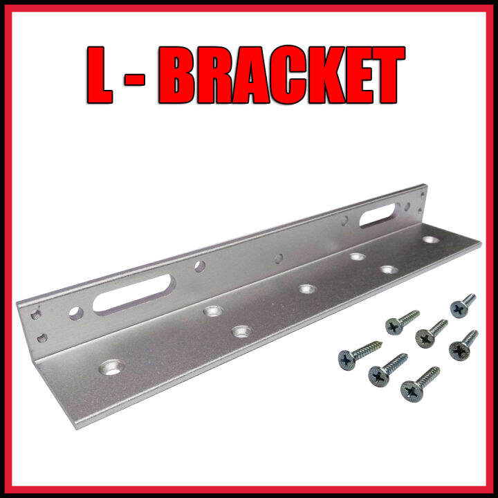 Door Access L - type Bracket 600lbs EM lock bracket for out swing door | Lazada