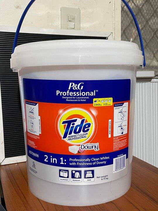 Tide Professional with Downy Detergent Powder 8.75 kg in Bucket | Lazada PH