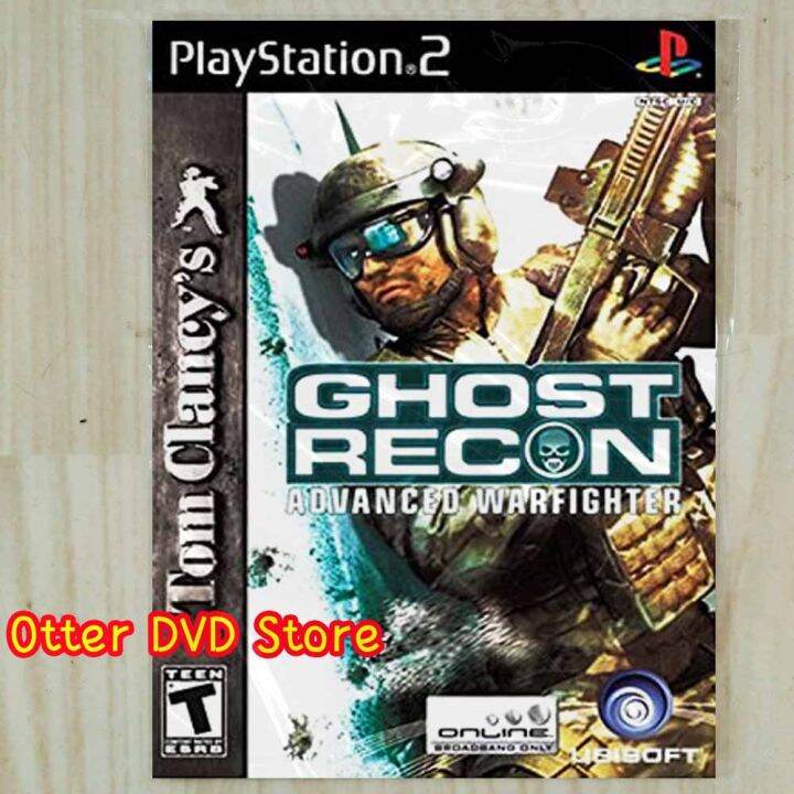 Kaset Game PS2 PS 2 Tom Clancy's Ghost Recon - Advanced Warfighter ...