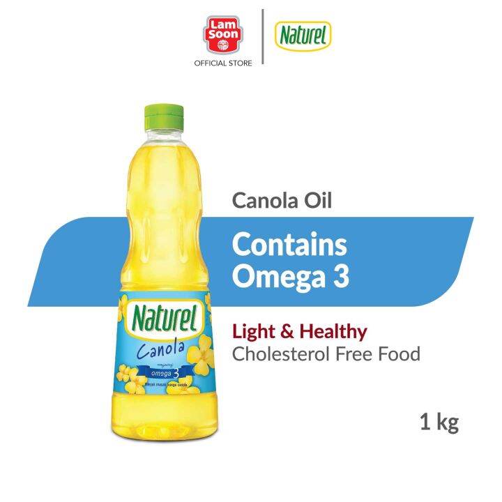 Naturel Canola Cooking Oil 1kg | Lazada