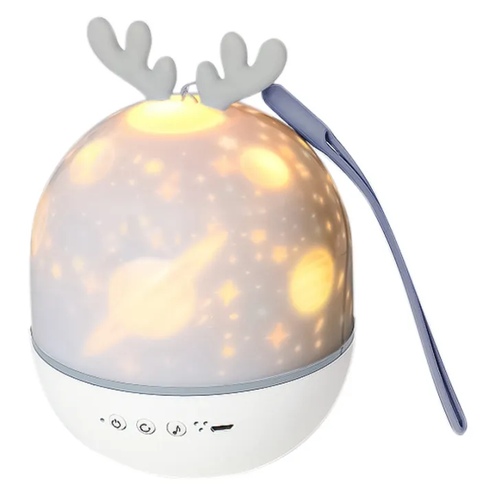 Remote Control Version of Elf Deer Projection Lamp Led Charging ...