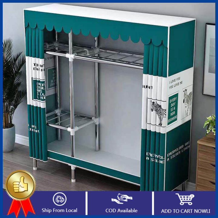 stainless steel hanging cabinet wardrobe for clothes cupboard cloth ...