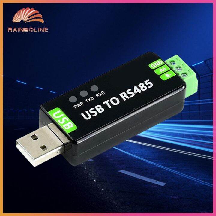 โมดูลแปลงสัญญาณ Usb เป็น Rs485 A B Gnd Pins Pwr Txd Rxd ฟิวส์รีเซ็ต