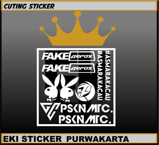 v6 sticker motor pack sepaket sticker pskn sticker gc sticker ...