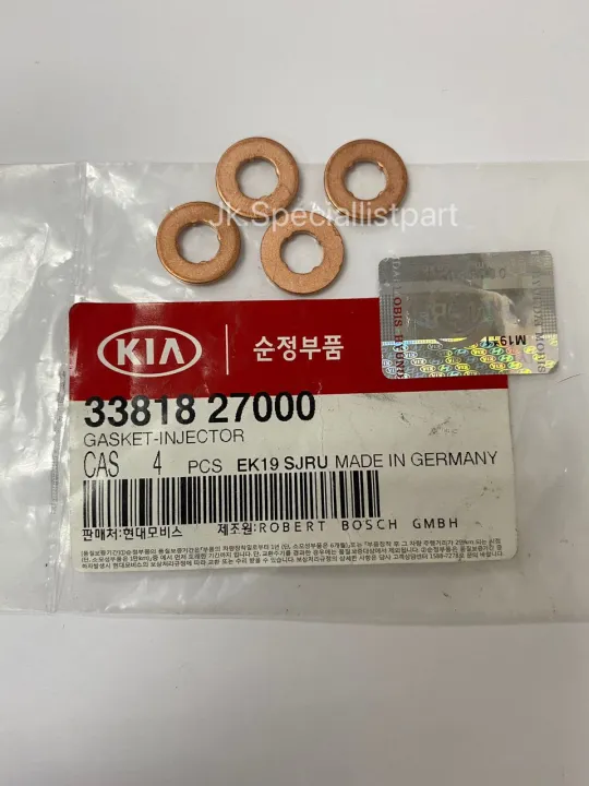 WASHER FUEL INJECTOR GENUINE PART (ORIGINAL) [33818-27000] HYUNDAI ...
