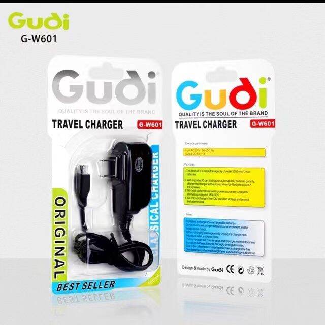 Gudi G-W601 Travel Charger for Android Micro V8 | Lazada PH