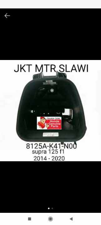 Box bagasi supra x 125 fi 2014 - 2020 ori Honda AHM | Lazada Indonesia