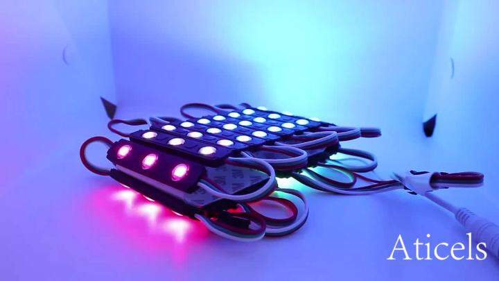 12V WS2811 LED Module RGB 5050 Pixel LED Light IP65 Waterproof For ...