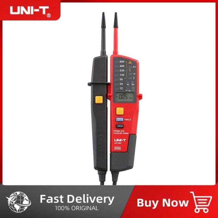 UNI-T UT18C UT18D UT15B UT15C Voltage Tester AC/DC Voltage 3-Phase ...