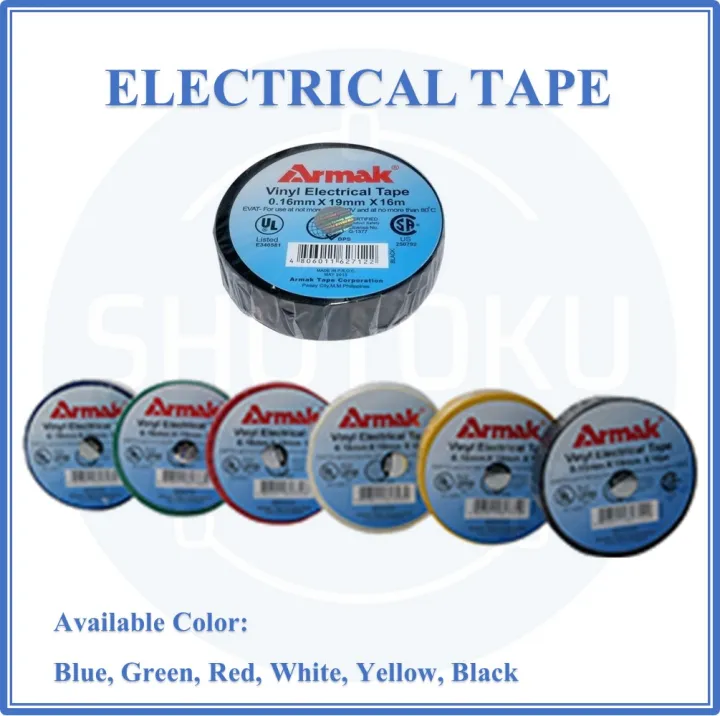 ARMAK VINYL ELECTRICAL TAPE | Lazada PH