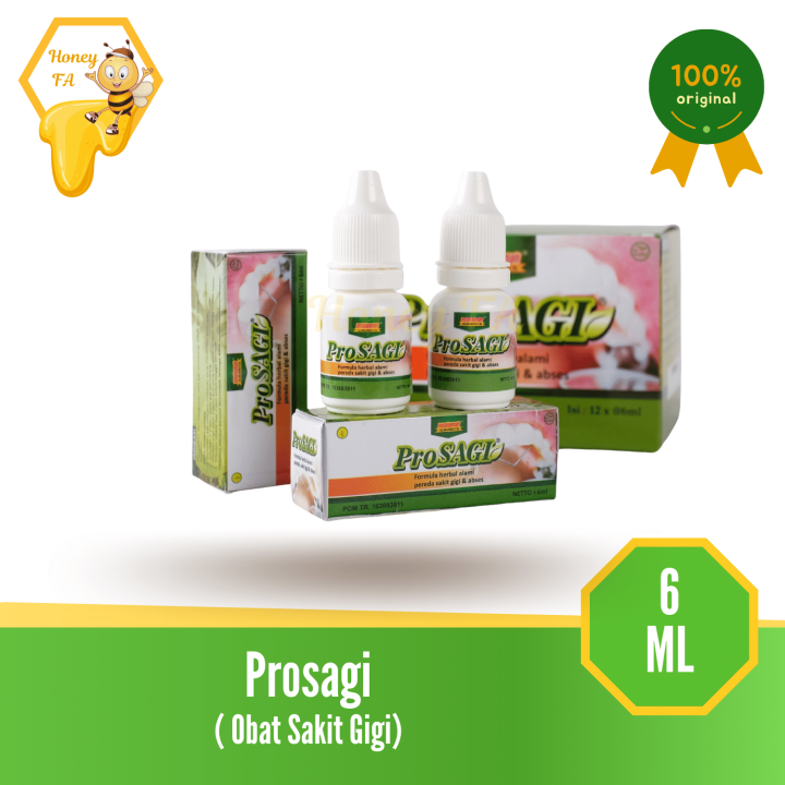 Prosagi 6ml Obat Sakit Gigi Ampuh | Lazada Indonesia