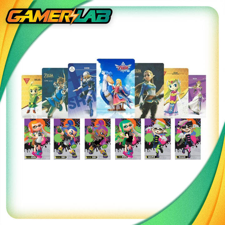 Nintendo Switch OLED/V2/Lite Amiibo NFC Cards | The Legend of Zelda ...