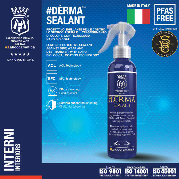 LaboCosmetica DERMA SEALANT 250ml (Leather Sealant with Biological ...