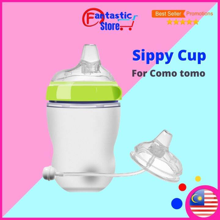 Como tomo Sippy Cup Nipple for Comotomo bottle Puting botol susu ...