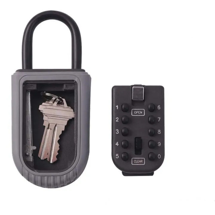 {hot} Realtor Wall Mount Key Lock Box with 10 Digit Push Button ...