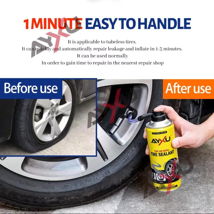 YUYU High Quality AYXU Motorcycle Motors Car AYXU Tire Sealant 450ml ...