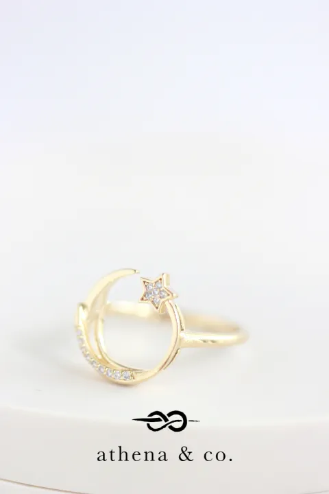 Athena & Co. 18k Gold Plated Selena Ring | Lazada PH