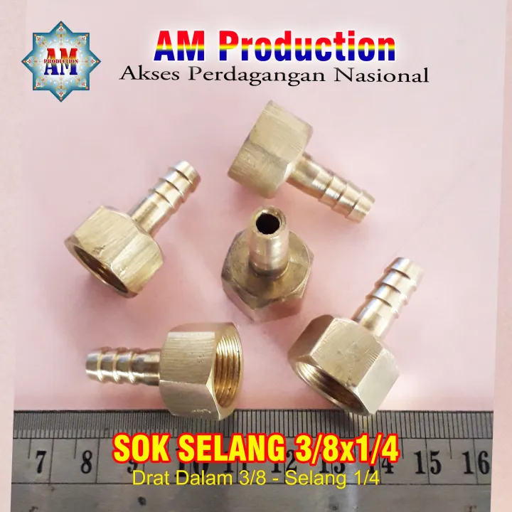 Sok Selang 3/8x1/4, Shock Selang 3/8x1/4, Drat Dalam 3/8, Selang 1/4 ...