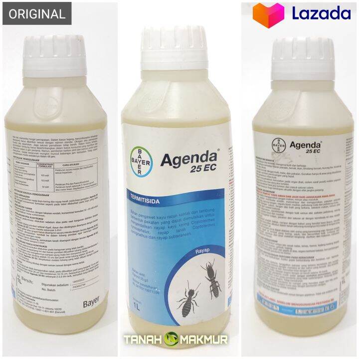 ANTI RAYAP BAYER 1 LITER BASMI RAYAP KAYU TANAH AGENDA 25EC 1LITER ...