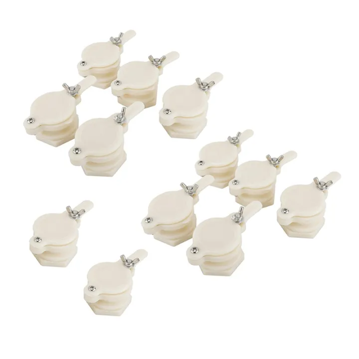 12 Pcs Nylon Heavy Duty Honey Gate Valve with Wing Nut Bee Hive Tool ...