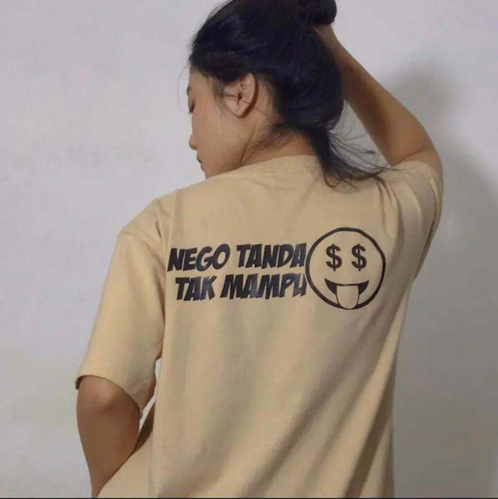 BAJU KAOS MICHAT VIRAL NEGO TANDA TAK MAMPU//BAJU COWO KEREN TERBARU ... BAJU KAOS MICHAT VIRAL NEGO TANDA TAK MAMPU//BAJU COWO KEREN TERBARU ...