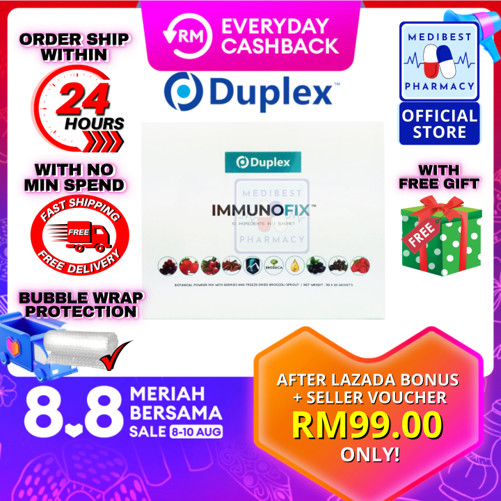 Duplex ImmunoFix Sachet 3G X 20'S | Lazada