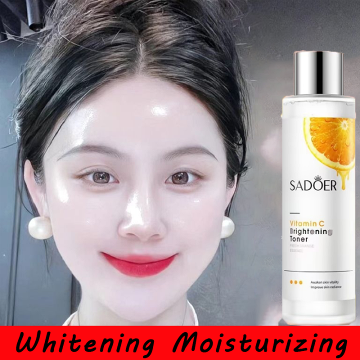 SADOER Vitamin C Brightening Toner with Glutathione and Vitamin C Softer Minimize Pores Skin ...