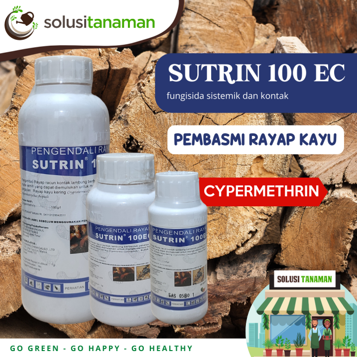 Pestisida Pengendali Rayap Sutrin 500ml Obat Hama Pembasmi Rayap Rumah ...