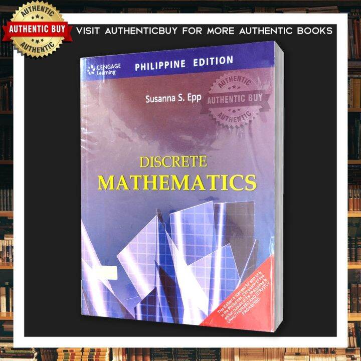 AUTHENTIC / Discrete MATHEMATICS by Susanna S. Epp | Lazada PH