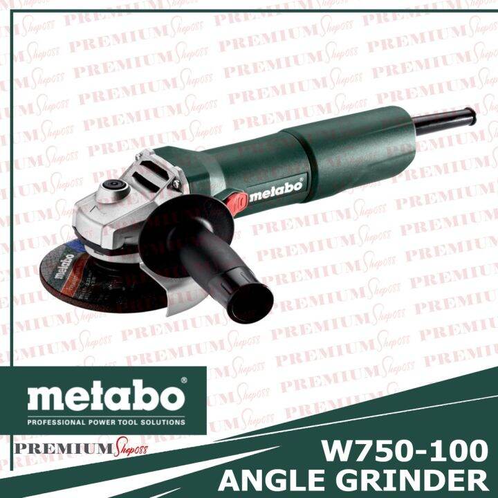ORIGINAL Metabo Angle Grinder 4 100mm W750-100 750W | Lazada PH