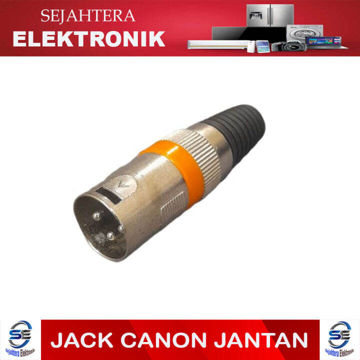 Jack Canon Jantan / Socket Canon Jantan 1 pcs - Sejahtera Elektronik ...