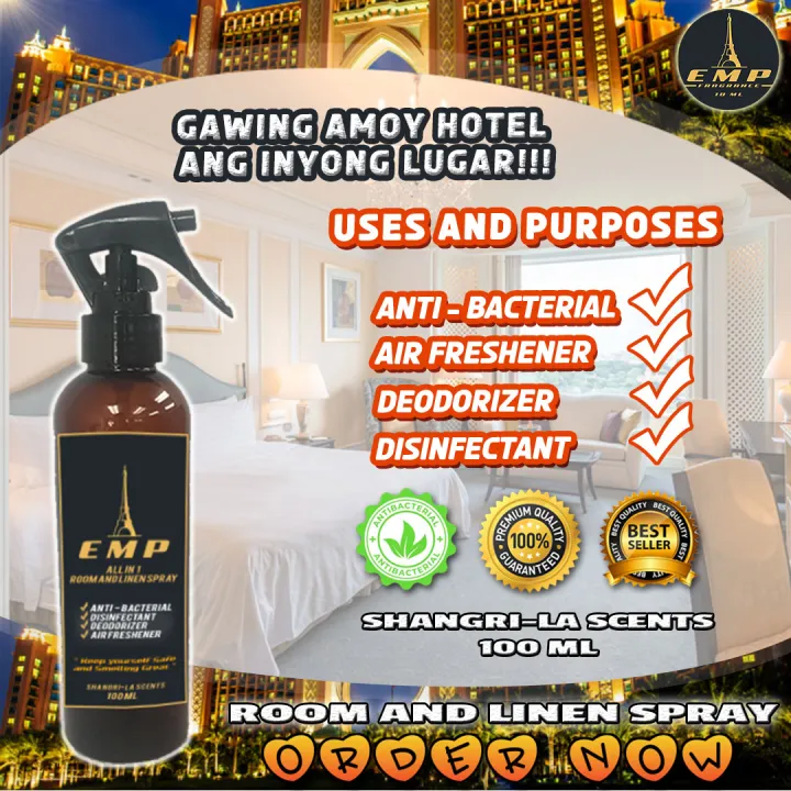 BEST SELLING EMP ROOM AND LINEN SPRAY SHANGRI-LA SCENT AIR FRESHENER ...