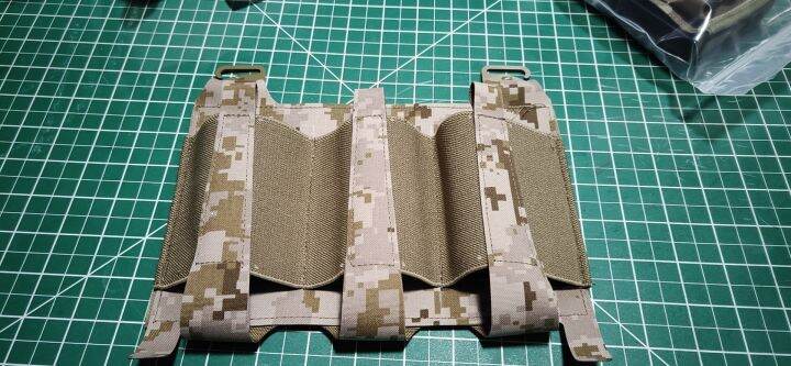 Tactical Vest AOR1 Laser Cutting Process Fcsk Adapter Plate Elastic ...