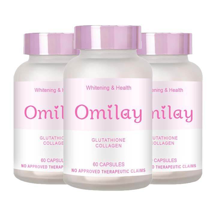 Omilay Glutathione Collagen Capsules Whitening Skin Beauty Health ...