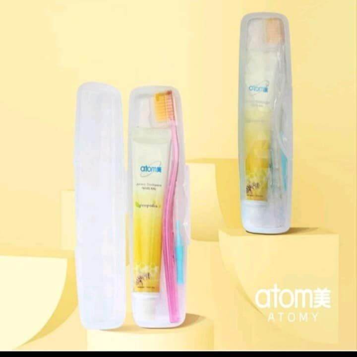 Atomy Oral Care System Set ( 1 Toothpaste 60g , 1 Toothbrush with Case ...