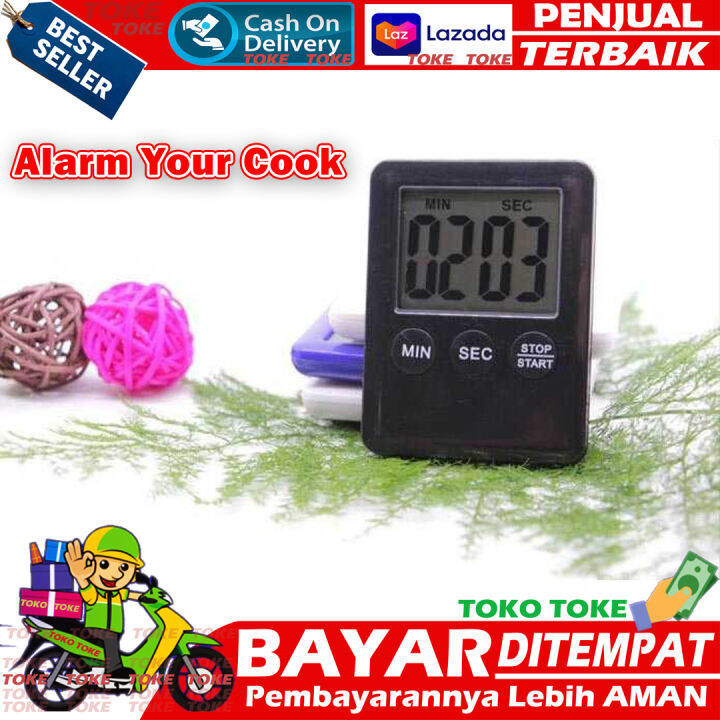 Timer Masak Dapur Countdown Digital Mini Alarm Clock - Digital Kitchen ... Timer Masak Dapur Countdown Digital Mini Alarm Clock - Digital Kitchen ...