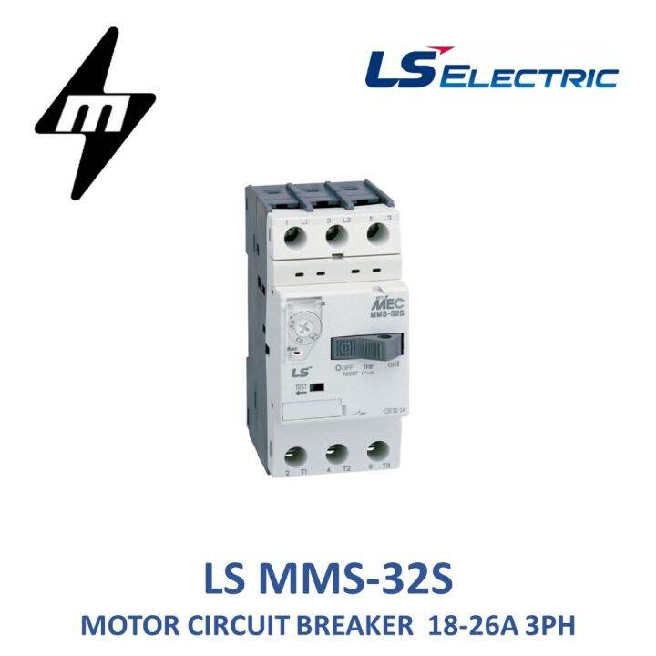 LS Electric MMS-32S Motor Circuit Breaker, 18 - 26A, 3 PHASE | Lazada PH