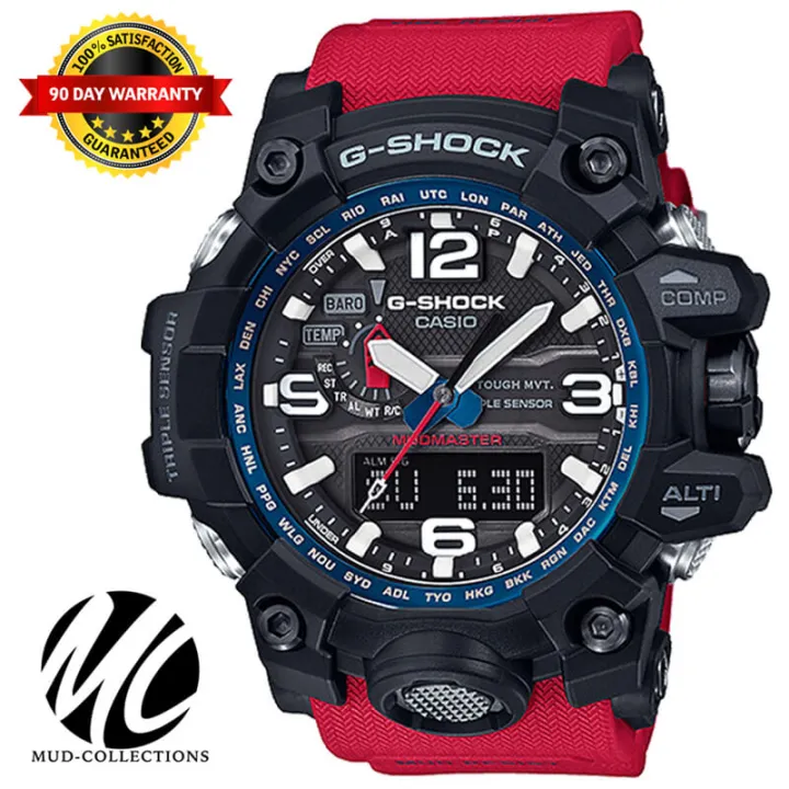 MUD-COLLECTIONS gshock mudmaster gwg1000 watch for men GWG-1000RD-4A ...