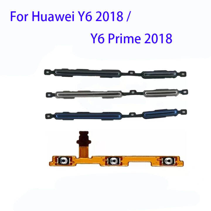 Volume Button Power Switch On Off Button Flex Cable For Huawei Y6 2018 ...
