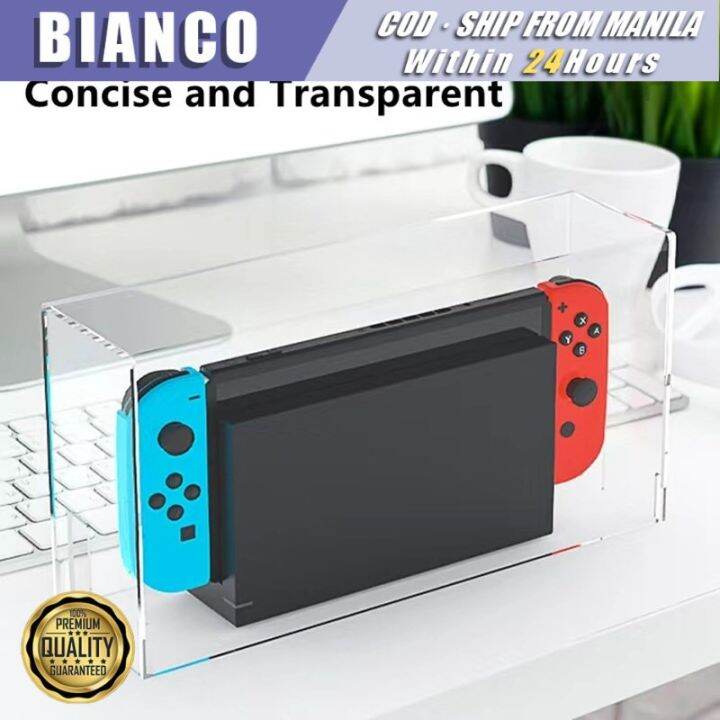 Nintendo Switch OLED Dust Cover Protective Cover Transparent Acrylic ...