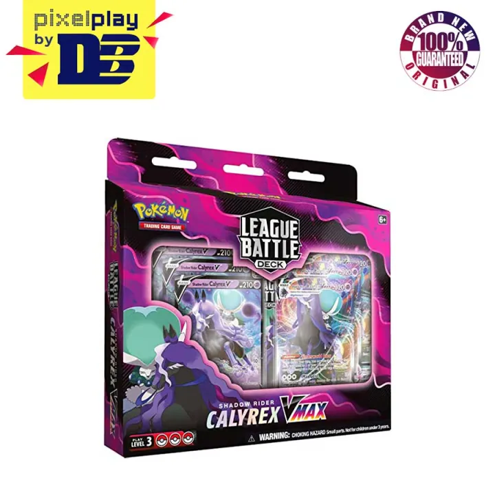 POKEMON Trading Card Game League Battle Deck Shadow Rider Calyrex VMAX ...