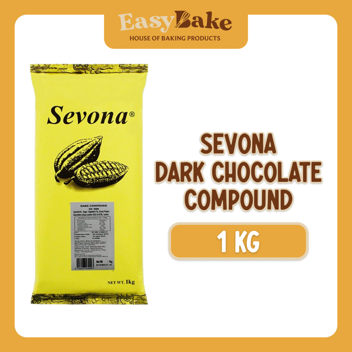 Sevona Dark Chocolate Compound (1kg) | Lazada PH