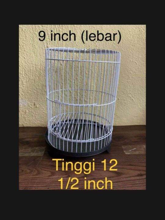 🔥Ready stock 🔥Iron bird cage /Sangkar besi bulat burung diameter 9 ...